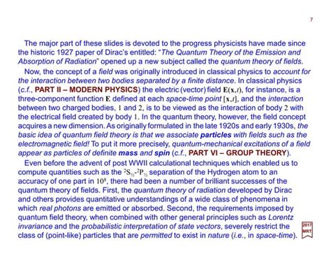 Part Vii1 Quantum Electrodynamics Ppt