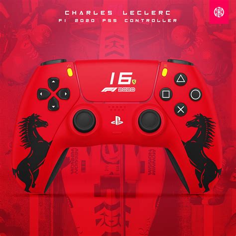 Artstation Formula 1 Charles Leclerc Ps5 Controller Concept Design