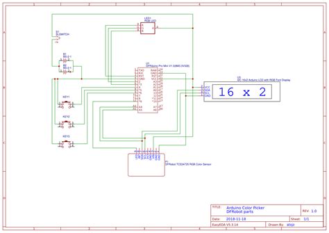 Arduino Color Picker OSHWLab
