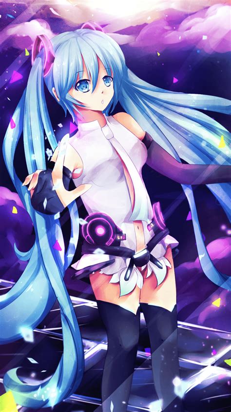 Hatsune Miku Phone Wallpapers Top Free Hatsune Miku Phone Backgrounds Wallpaperaccess