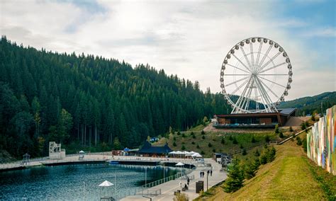 КОЛЕСО ОГЛЯДУ - Буковель Bukovel. Всесезонний курорт у серці Карпат.