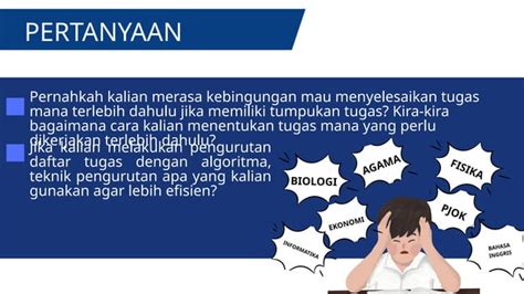 Presentasi Algoritma Pengurutan Kelas X Informatika Ppt