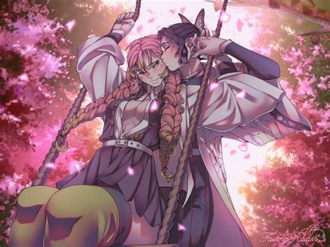 Mitsuri And Shinobu Wallpapers Wallpaper Cave