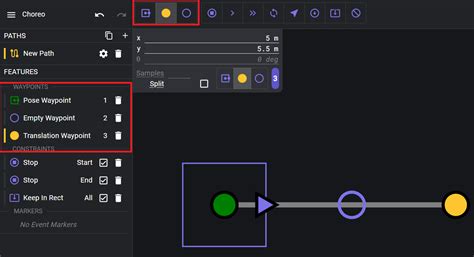 Editing Paths Choreo Documentation