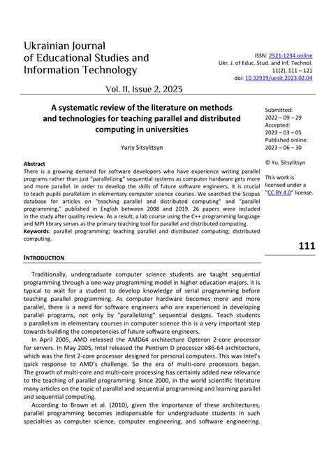 pdf a systematic review of the literature on methods and technologies