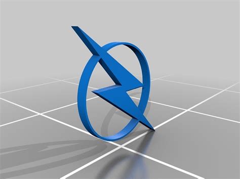 Flash Symbol Free 3d Model On