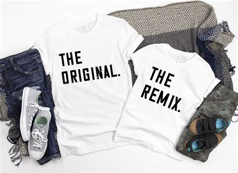 The Original The Remix The Encore Familien Shirt Set Familien | Etsy