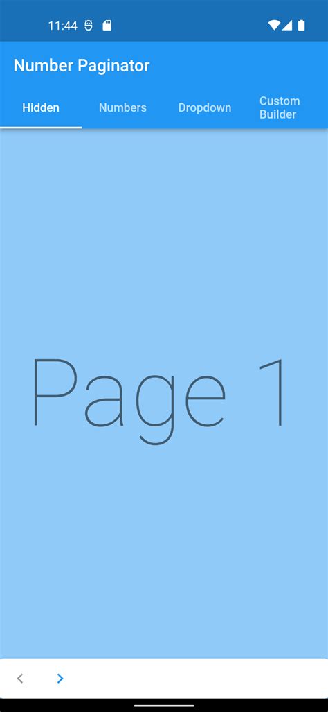 Numberpaginator Flutter Package