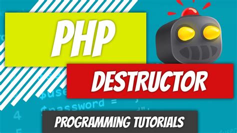 Destructors Php P50 Youtube