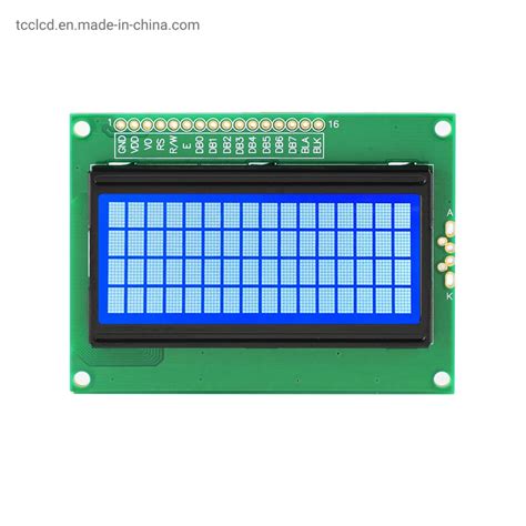 16 Pin Character 16 4 Monochrome Screen 8 Bit Parallel 16X4 LCD Display China 16X4 LCD Display