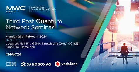 Mwc24 3rd Post Quantum Seminar Post Quantum Cryptography Demos