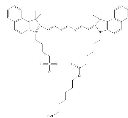 ICG-Amine CAS:1686147-55-6 近红外荧光染料ICG-NH2-UDP糖丨MOF丨金属有机框架丨聚集诱导发光丨荧光标记推荐西安齐岳生物