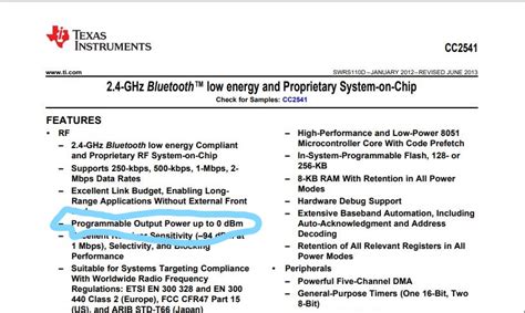Cc2541 How To Extend The Bluetooth Range In Cc2541 Bluetooth Forum