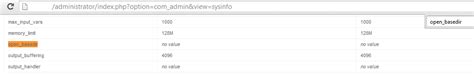 Open Basedir How To Setup Openbasedir In Php For Joomla Stack Overflow