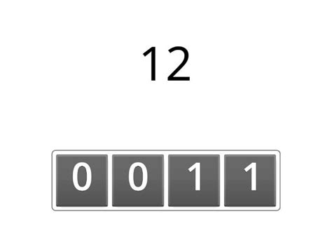 Binary Number Quiz Anagram