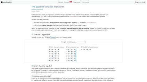 驅動dna定序與資料壓縮的演算法：burrows Wheeler Transform Biggo 新聞