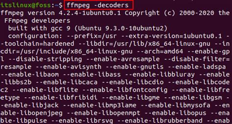 How To Install And Use FFmpeg On Ubuntu 20 04 Its Linux FOSS