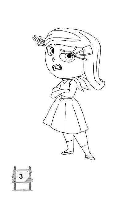 تلوين شخصيات كرتونية تلوين قلبا وقالبا Inside Out