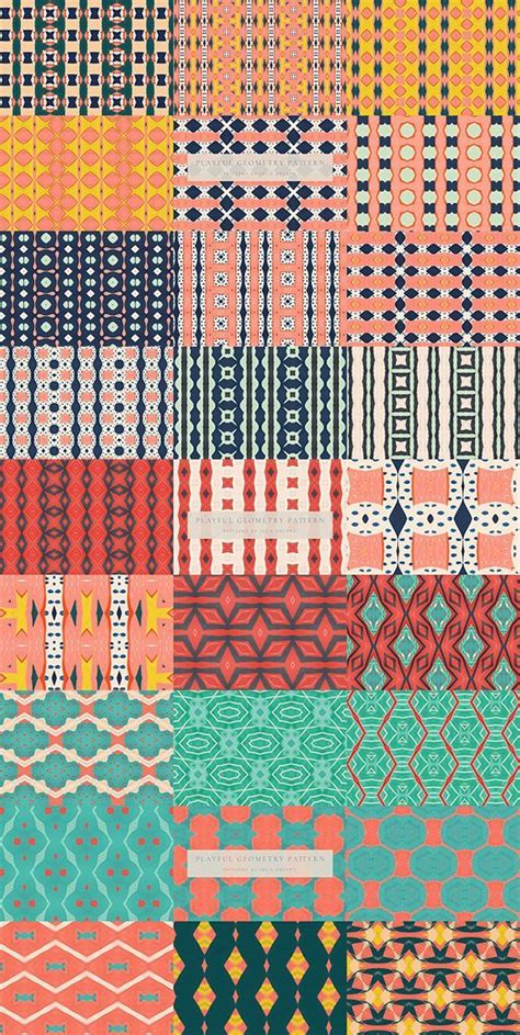 Colorful Geometry Patterns
