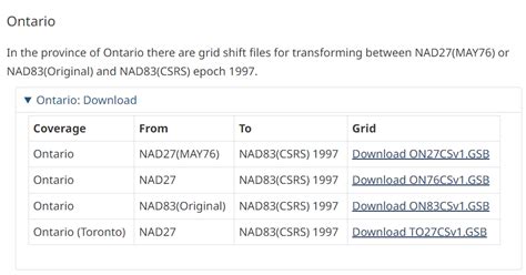 Web Mercator To Csrs Datum Transformation Esri Community