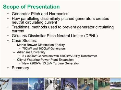 Preventing Circulating Current In Parallel Generator Applications Pdf