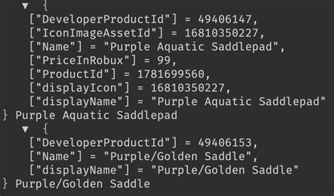 Dev Product Has A Null Product Id Completely Breaks The Dev Products