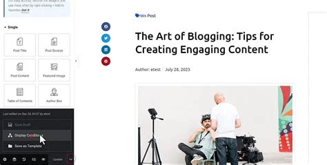 How To Create A Wordpress Single Post Template Elementor