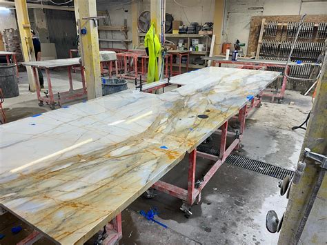 Monster Calacatta Borghini Stone Tech Fabrication Inc