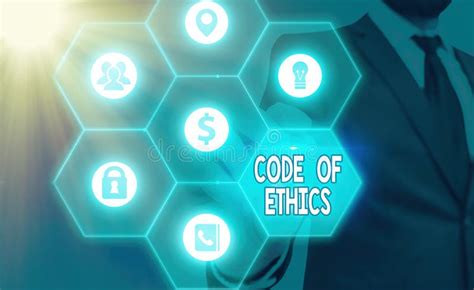 Word Writing Text Code Of Ethics Business Concept For Basic Guide For