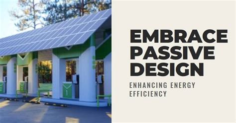 The Benefits Of Passive Design In Energy Efficient Buildings