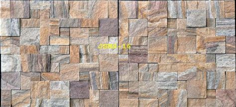 Rainbow Split Face Stone Mosaic Wall Tiles Size 30x30cm At ₹ 70