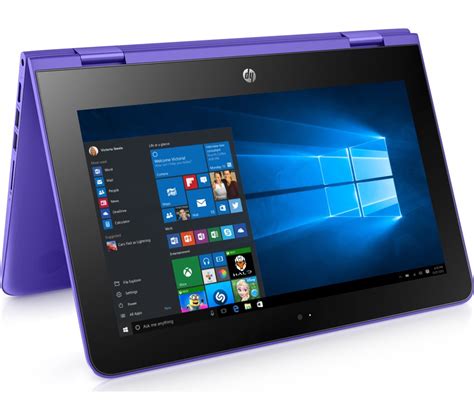 Hp Stream X In Violet Purple Deals Pc World