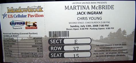 Martina Mcbride Jack Ingram Chris Young And Chad Burdick Live On Second