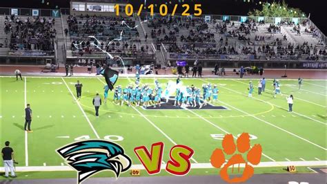 Wasco Tigers Vs Delano Thunderbirds Rfk 10 10 25 Youtube