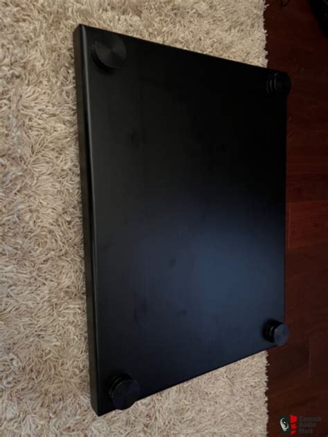 Solid Rack Amp Platform Made Of 175 Inch Maple Black For Sale
