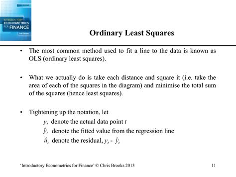 A Brief Overview Of The Classical Linear Regression Model Ppt