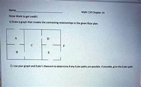 Solved Math 139 Chapter 14 Show Work To Get Credit 1 Draw A Graph