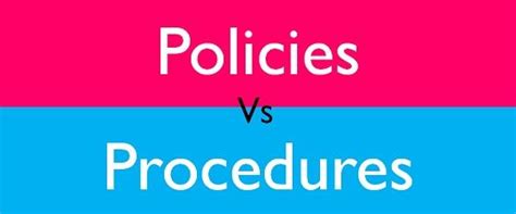 Difference Between Rules And Policies With Examples And Comparison