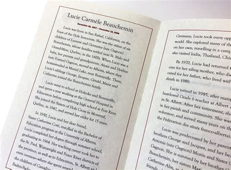 Life Story Examples Memorial Writing Storyphile