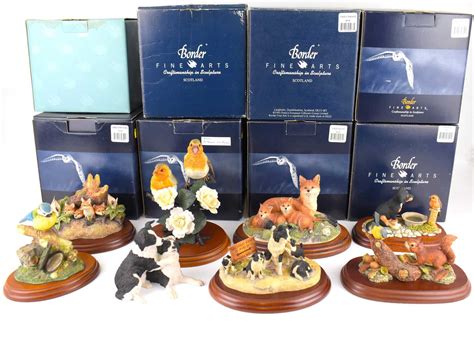 Lot 174 Border Fine Arts Eight Models Comprising Lot 174 Border Fine Arts Eight Models Comprising