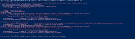 Mhc Azure Stack Hub Hlh에서 관리 Vm의 예약 백업 실패 Dell 대한민국