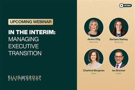 Charlene Bergman And Ian Brenner Farber Group In The Interim Managing Executive Transition