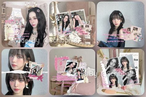 Moodboard Design Karina By Scribbnle On Telegram Ide Nama Pengguna