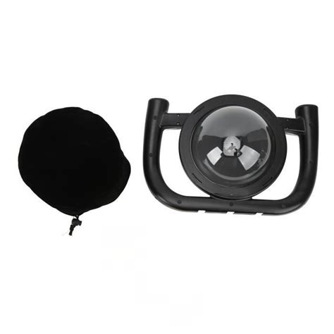 Port De Dôme étanche Cikonielf Telesin 30 M Double Poignée Compatible Hero 10 9 Black