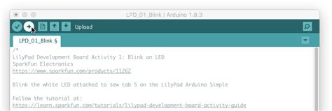 LilyPad Development Board Activity Guide SparkFun Learn