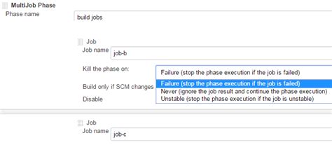 Jenkins How To Prevent Next Step If Triggered Job Failed Stack Overflow