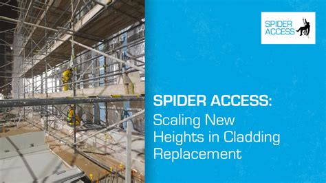 Rope Access Reshape Cladding Replacement Spider Access