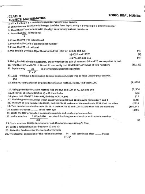 Maths Assignment X Pdf Maths Assignment X Pdf