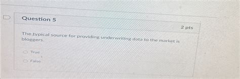 Solved Question 52 ﻿ptsthe Typical Source For Providing
