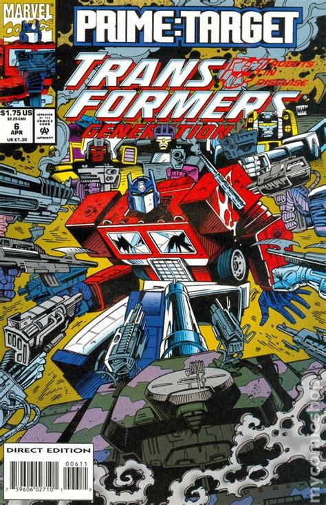 Transformers Generation 2 1993 Marvel Comic Books